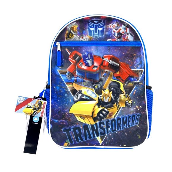 Hasbro | Accessories | Hasbro Kids Transformers 6 Backpack Blue | Poshmark